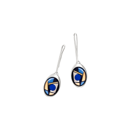 Earrings Waterdrops | Hommage à Sophie Taeuber-Arp | Midnight | FREYWILLE